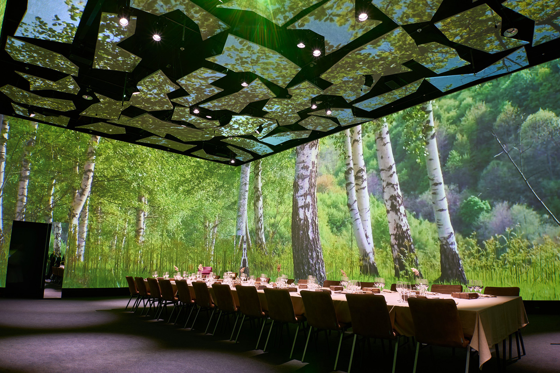 MOVE 5D brings the dining experience to new levels of immersion with Screenberry | Screenberry