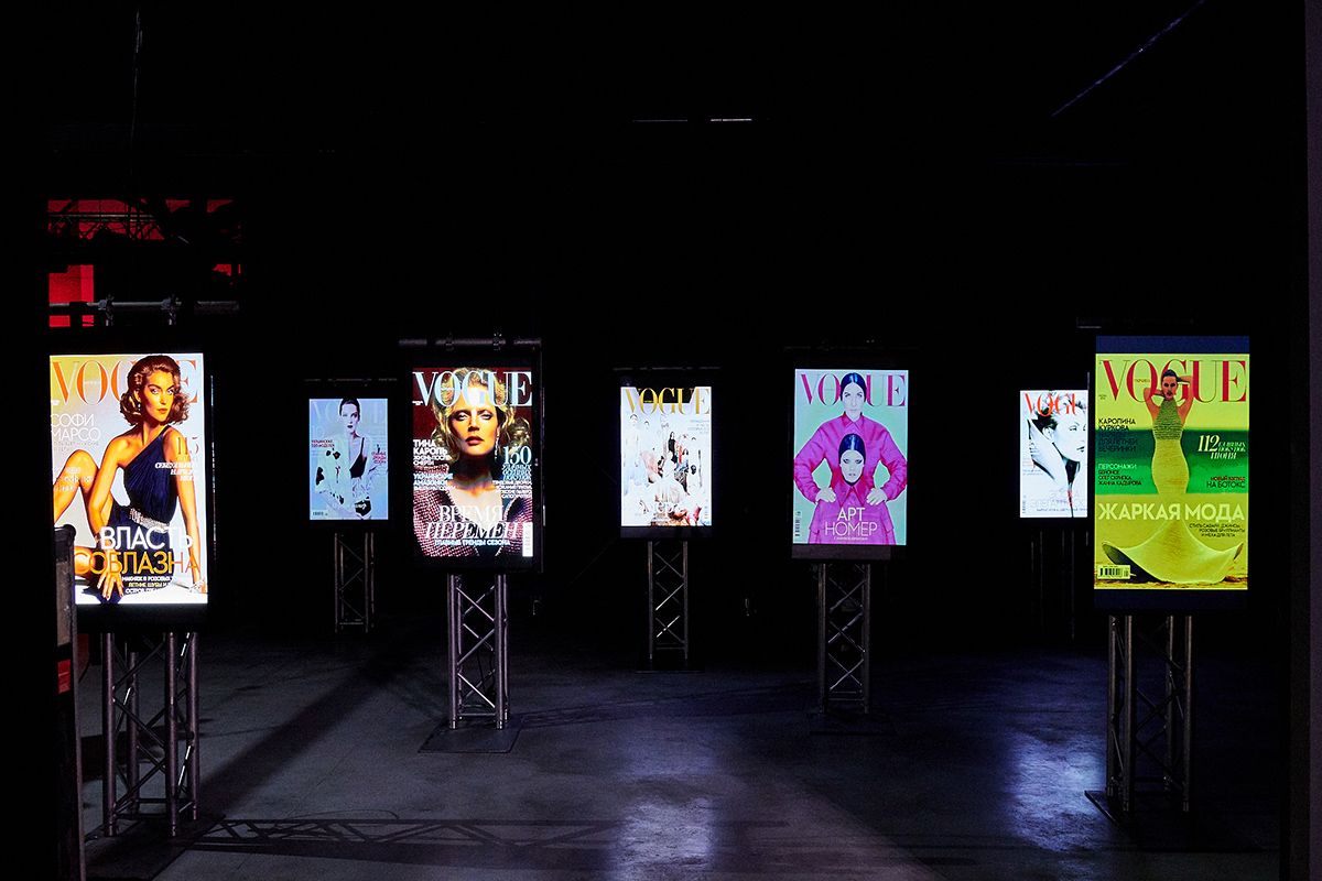 Screenberry behind multimedia installations at Vogue UA exhibition | Screenberry